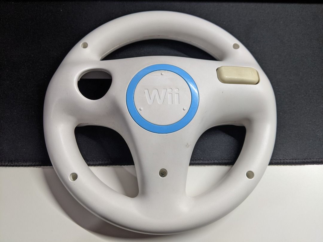 Original Nintendo Wii Wheel Steering Wheel for Mario Kart Used, Video ...