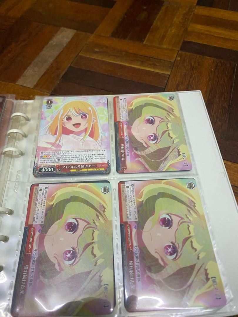 Oshi No Ko Weiss Schwarz Card, Hobbies & Toys, Collectibles & Memorabilia, J-pop on Carousell