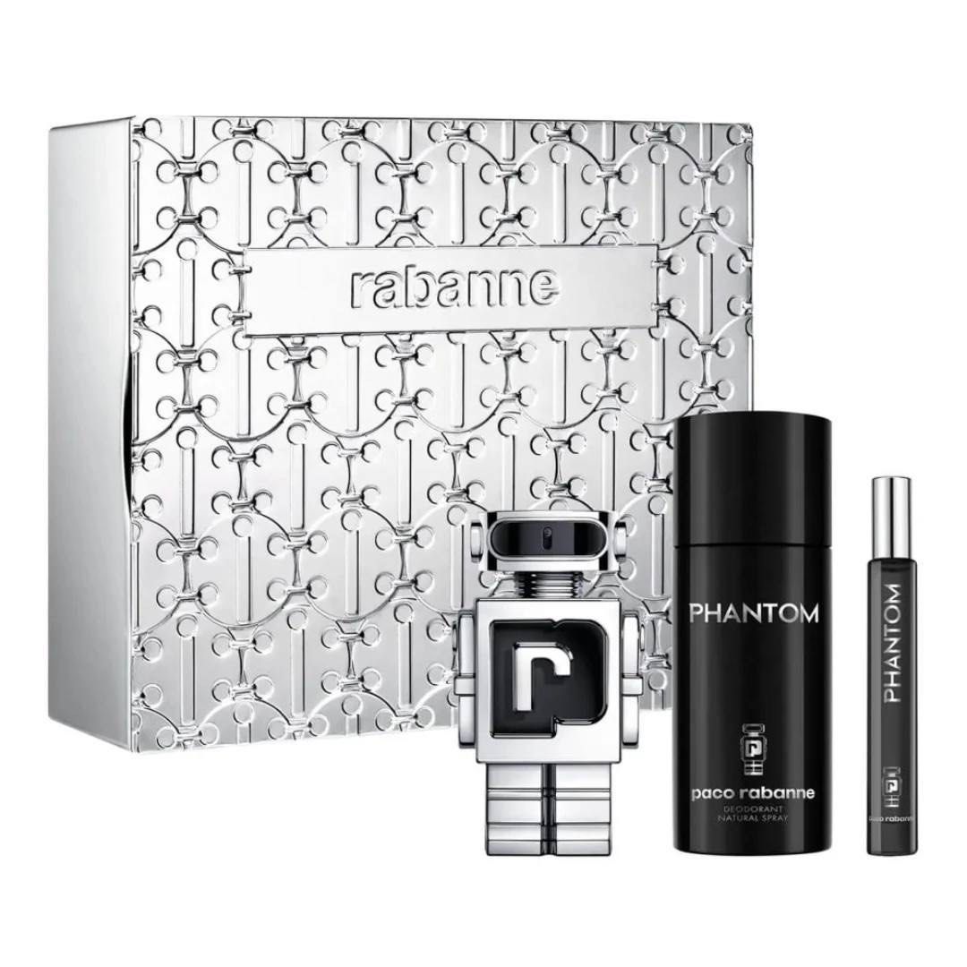Paco Rabbane Phantom Perfume Set for Men, Beauty & Personal Care ...