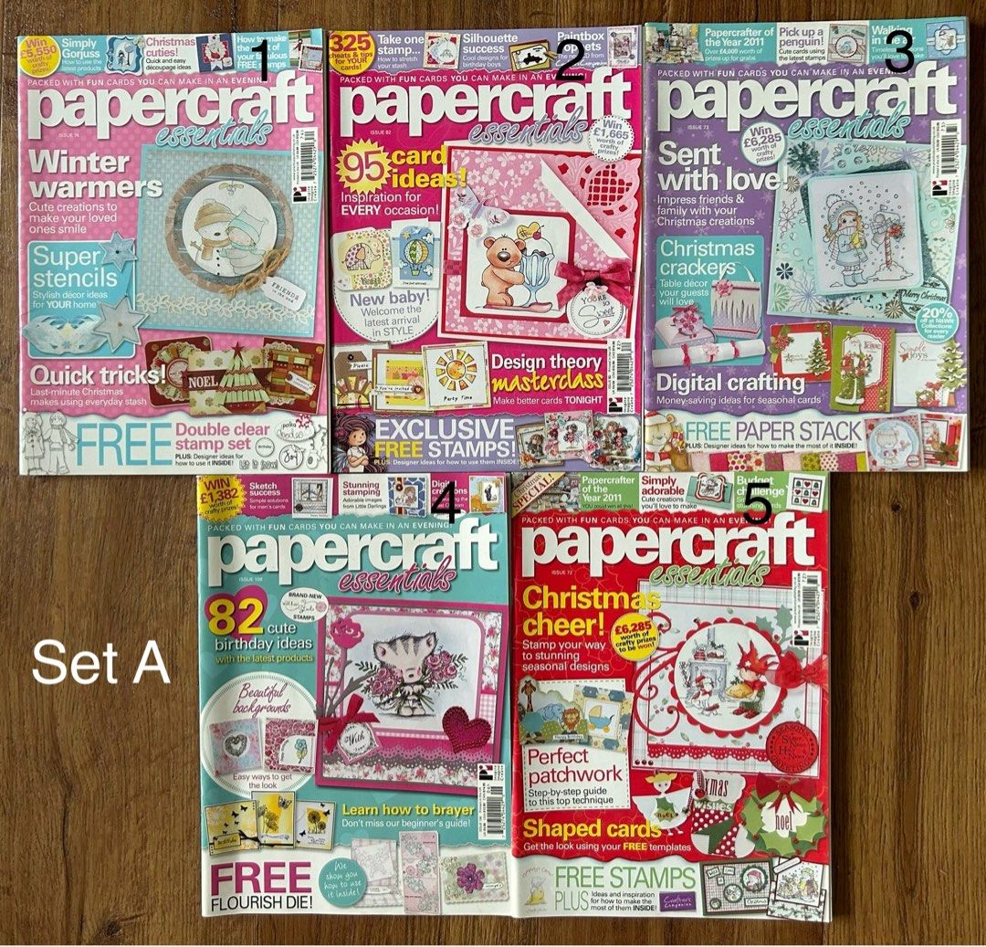 Paper Craft Magazines - papercraft essentials / papercraft inspirations ...