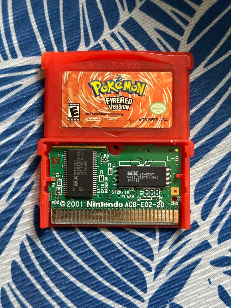 Pokemon FireRed Authentic, Video Gaming, Video Games, Nintendo on Carousell