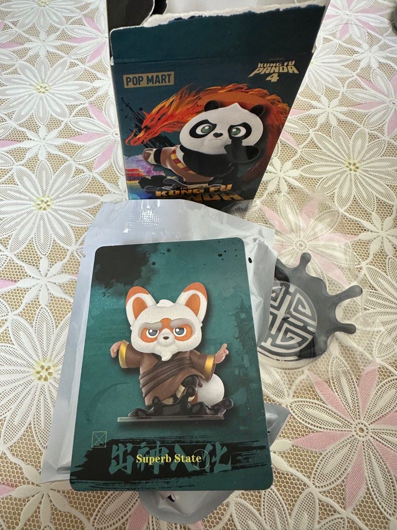Popmart- Kung Fu Panda, Hobbies & Toys, Toys & Games on Carousell