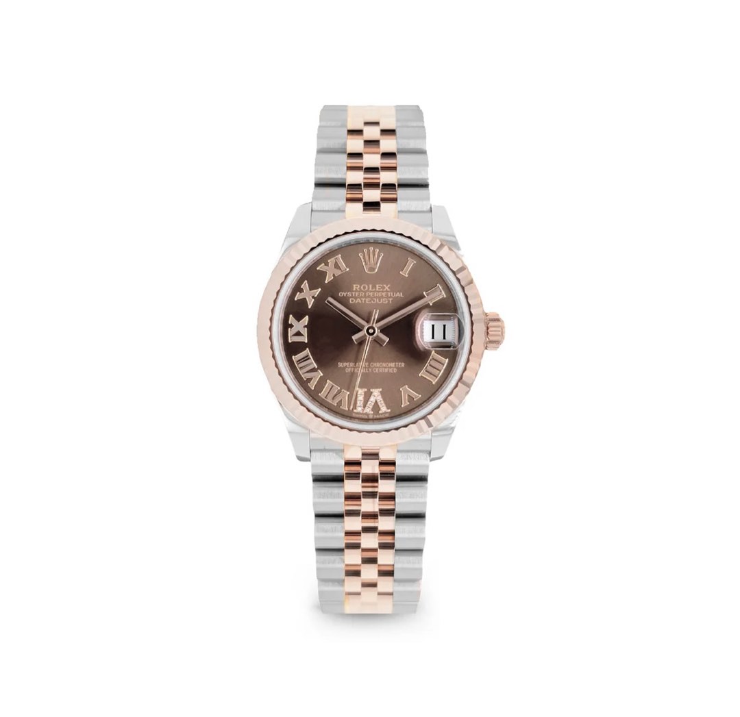 ROLEX 2024 DATEJUST 31 278271VI CHOCO JUBILEE, Barang Mewah, Jam Tangan ...