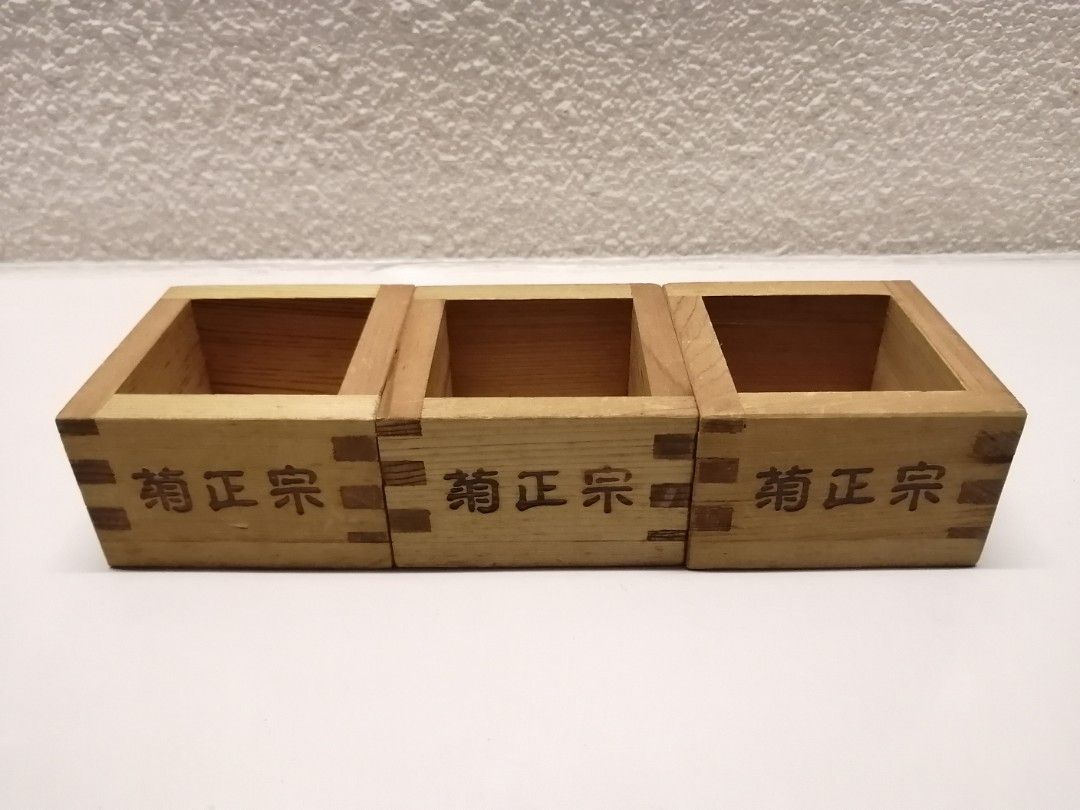 Sake cups - Set of 3, Furniture & Home Living, Kitchenware & Tableware ...