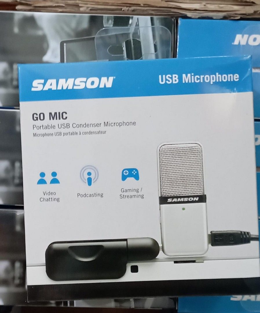 Samson Go Mic USB Microphone, Elektronik, Audio di Carousell