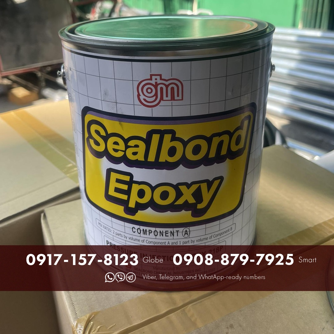 Sealbond Epoxy Set (Pressure Injection, 21BP), Commercial & Industrial ...