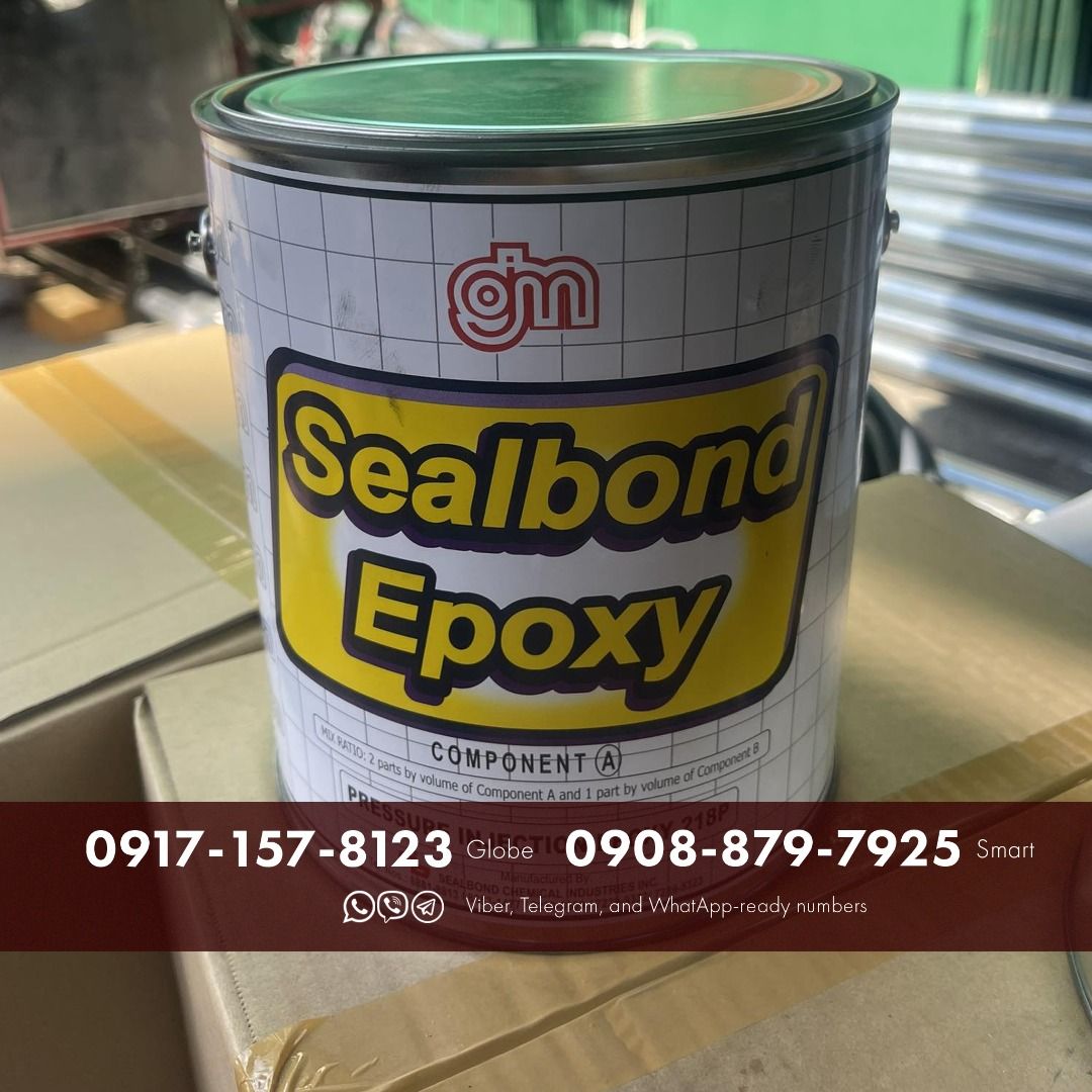 Sealbond Epoxy Set (Pressure Injection, 21BP), Commercial & Industrial ...