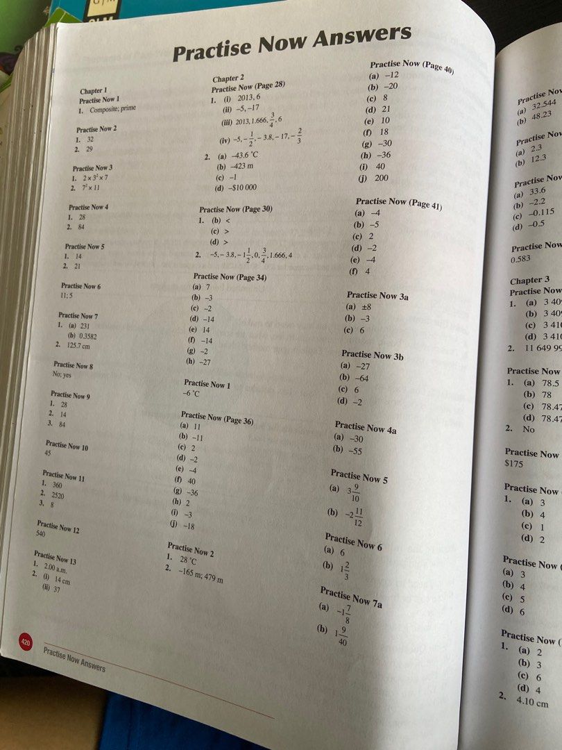 Sec 1 Math Textbook 7th edition, Hobbies & Toys, Books & Magazines ...