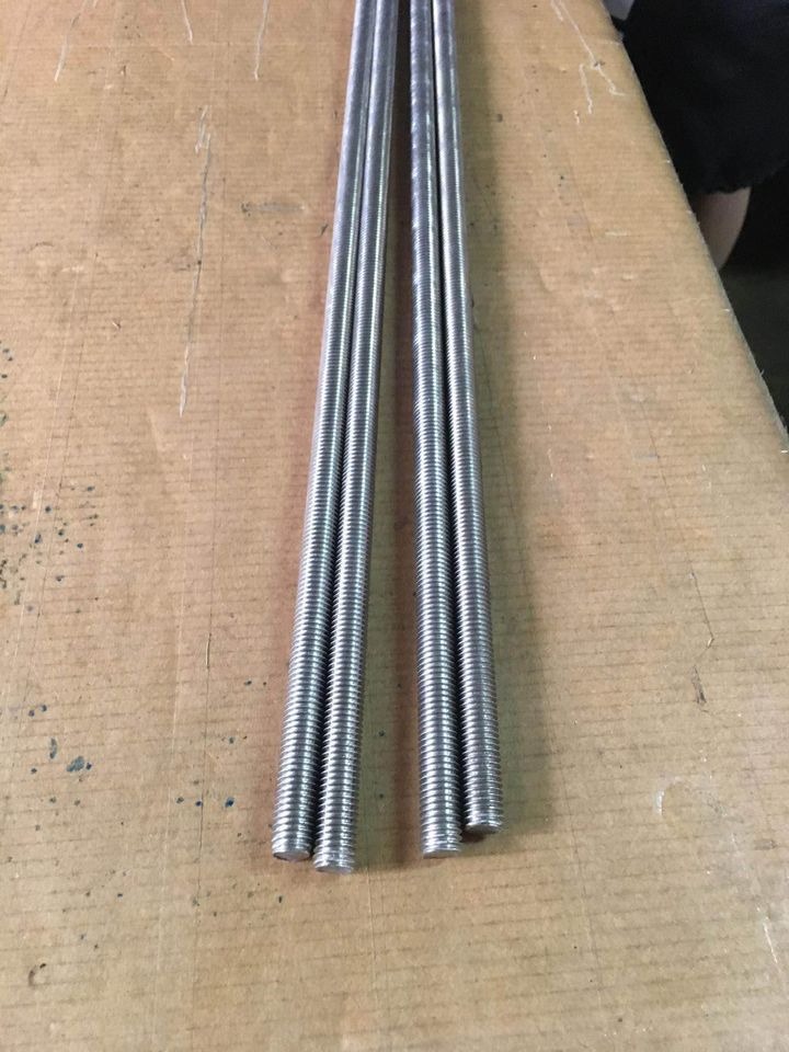 SS304 Fully Threaded Rod 12ft & 1meter lengths 4mm, 5mm, 6mm, 8mm, 10mm ...