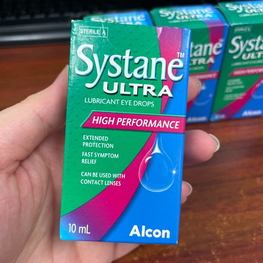 Systane ULTRA Lubricant Eye Drops High Performance Alcon 10ml, Beauty ...