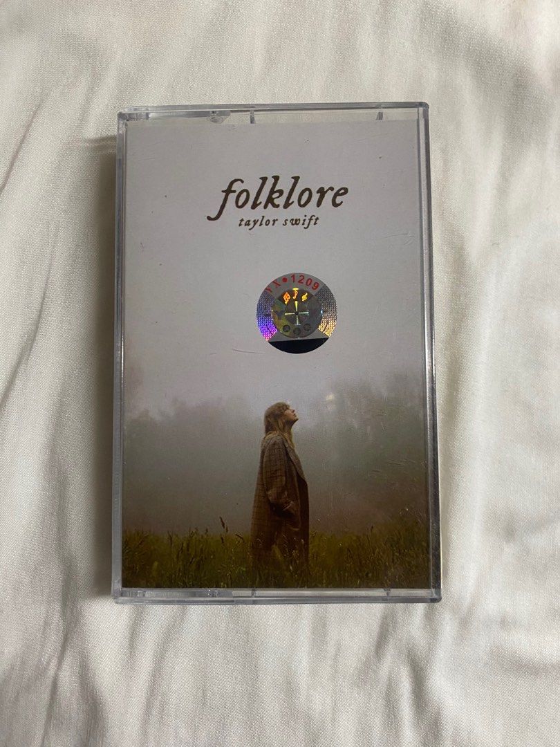 Taylor Swift Folklore Cassette Tape, Hobbies & Toys, Music & Media, CDs ...