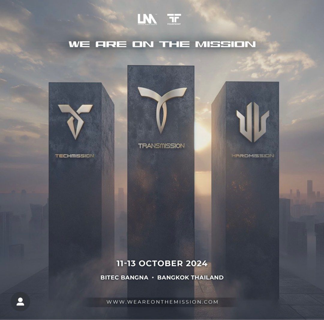 Transmission bangkok 2024, Tickets & Vouchers, Event Tickets on Carousell