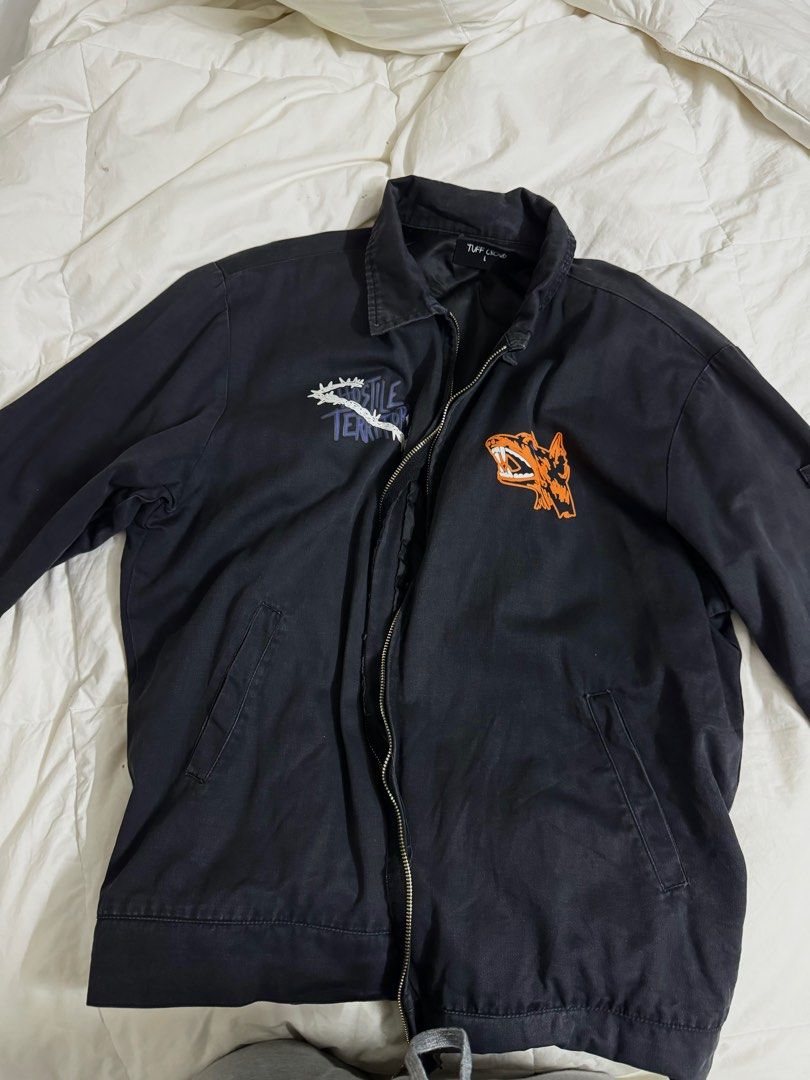 Tuff crowd Jacket, Men's Fashion, Coats, Jackets and Outerwear on Carousell
