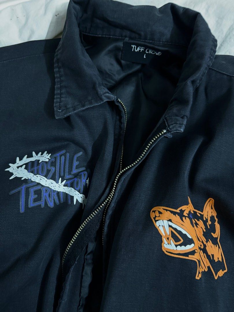 Tuff crowd Jacket, Men's Fashion, Coats, Jackets and Outerwear on Carousell