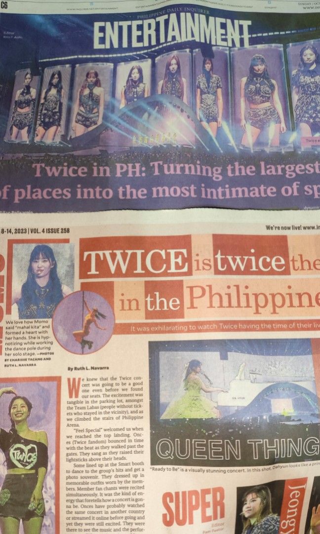 Twice Philippine rtb in bulacan daily inquirer newspaper, Hobbies ...