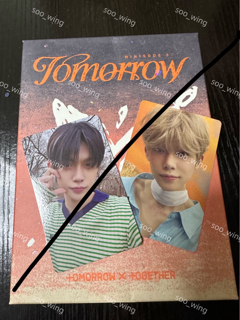 TXT 環球light版專輯 連特典小卡+專卡, 興趣及遊戲, 收藏品及紀念品, 韓流 - Carousell