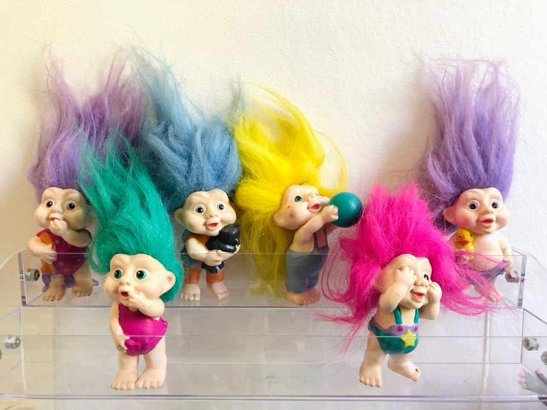 Vintage magic trolls figures, Hobbies & Toys, Toys & Games on Carousell