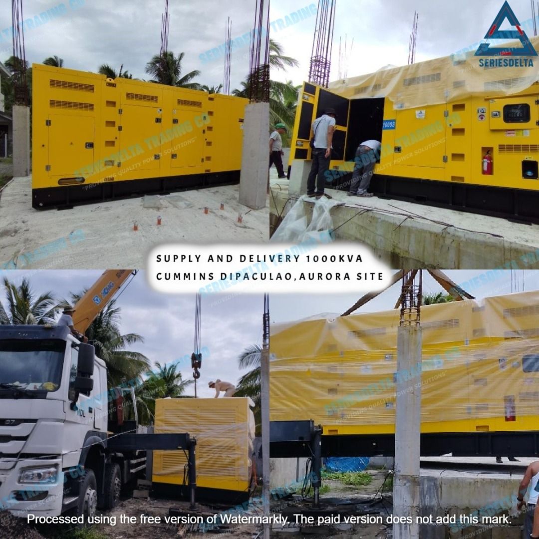 We Supply Quality Brand-New Diesel Generator Set Nationwide. GENERATOR ...