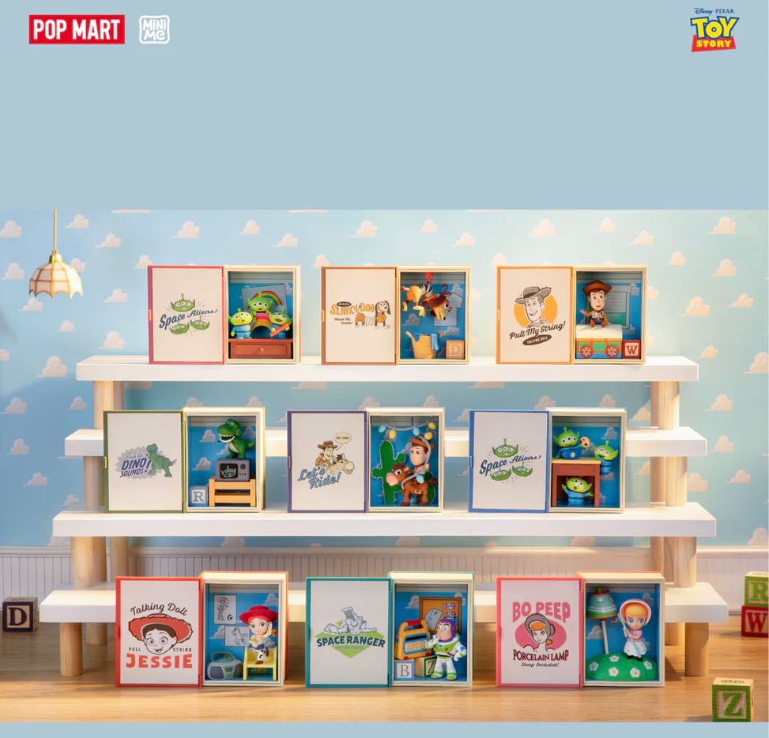 Wts sealed foil Authentic Popmart POP MART Toy Story: Andy's Room ...