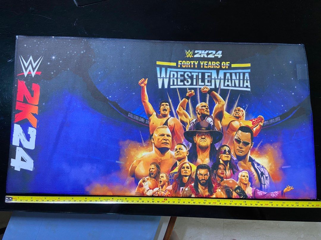 WWE 2K24 Playstation Xbox Cody Rhodes Banner Flag Mousepad, Video ...