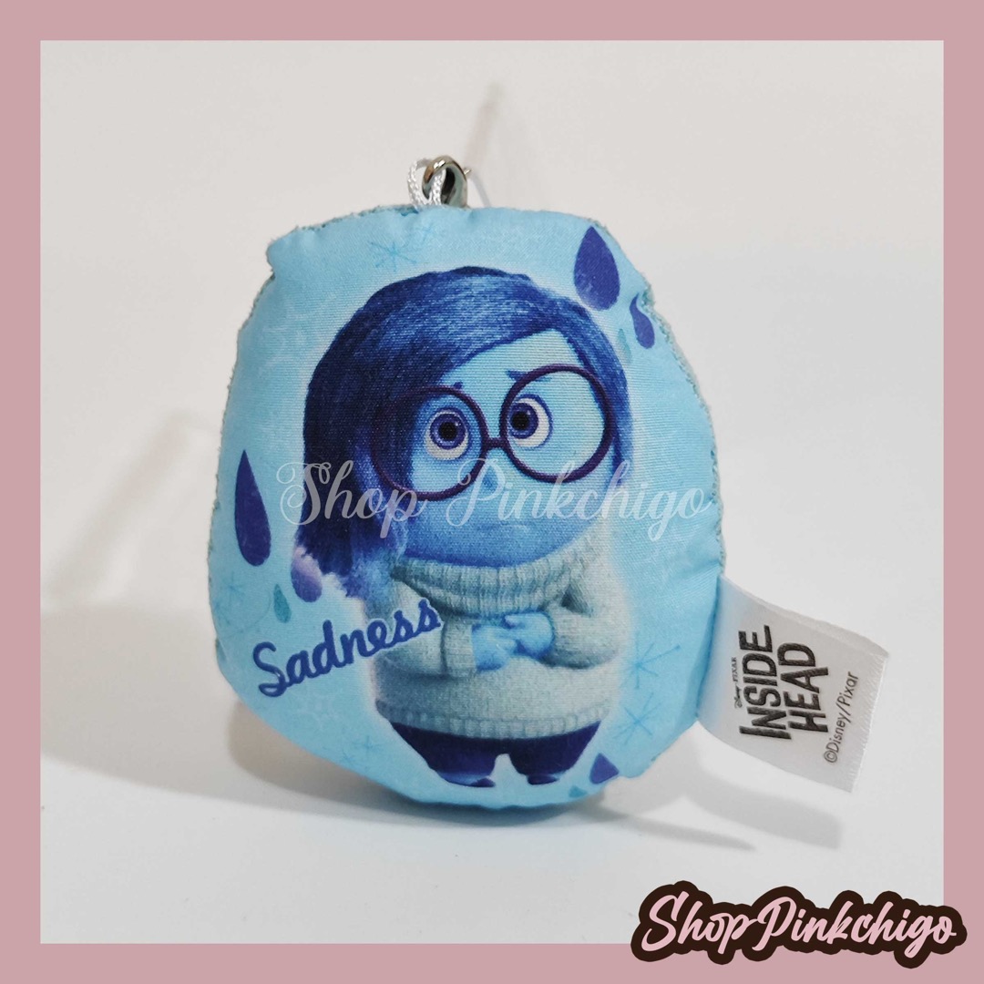 Y24b_0108 Dsiney Pixar Inside Out Phone Screen Cleaner Charm - Sadness ...
