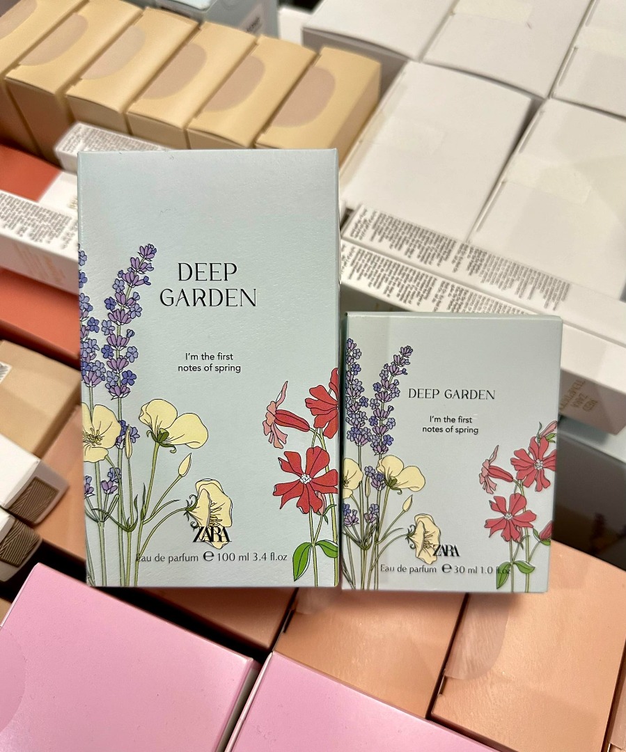 ZARA DEEP GARDEN 30 ML / 100 ML EAU DE PARFUM (READ DESCRIPTIONS ...