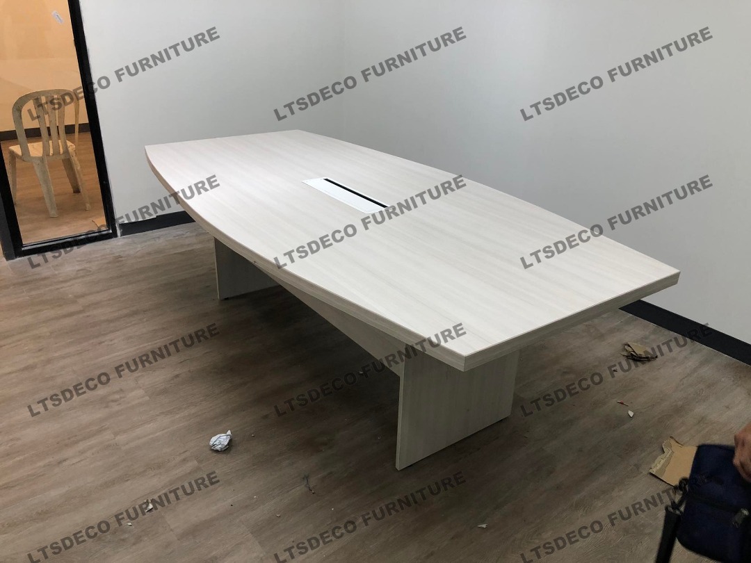 10-12 SEATER CONFERENCE MEETING TABLE OFFICE FURNITURE AND PARTITION ...