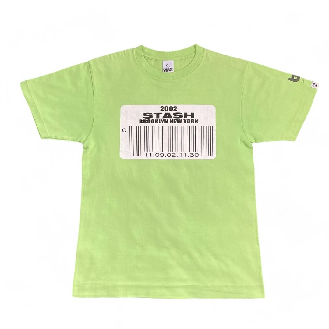 2002 OG Bape x Stash “Barcode Invitation” Tee, Men's Fashion, Tops ...
