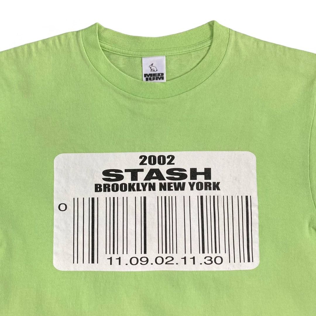 2002 OG Bape x Stash “Barcode Invitation” Tee, Men's Fashion, Tops ...