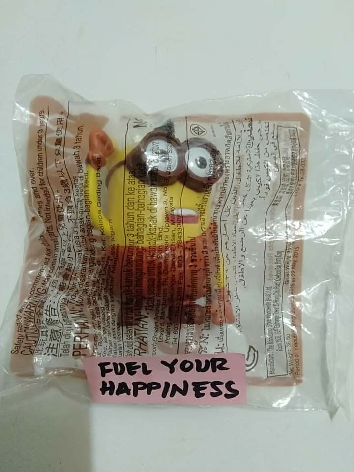 2015 McDo McDonald's Minions - Marching Minion | Caveman Happy Meal ...