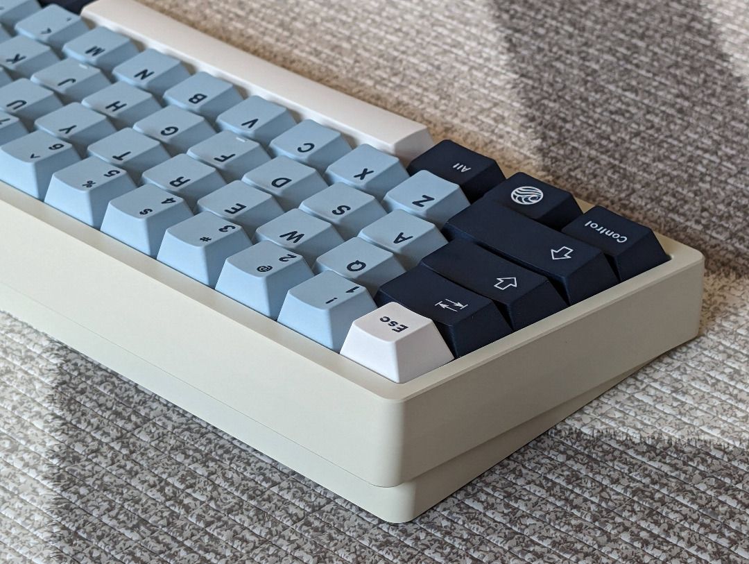 65% Aluminium Custom Mechanical Keyboard (Mizu0106) - Fully Modded Tri ...