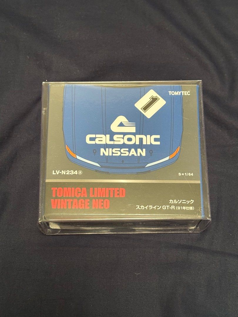 絕版 1/64 Tomica Limited Vintage Neo TLV Nissan Skyline GTR R32 Calsonic ...
