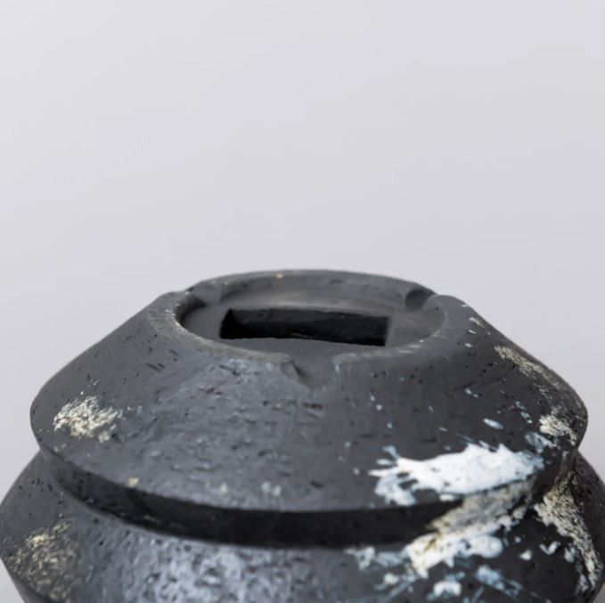 全新日本花盆 奥田正道 SHO-DO BOTANIZE 信樂燒 潑墨陶缽 植木鉢 Vintage splash Pot, 傢俬＆家居, 園藝, 盆栽 - Carousell