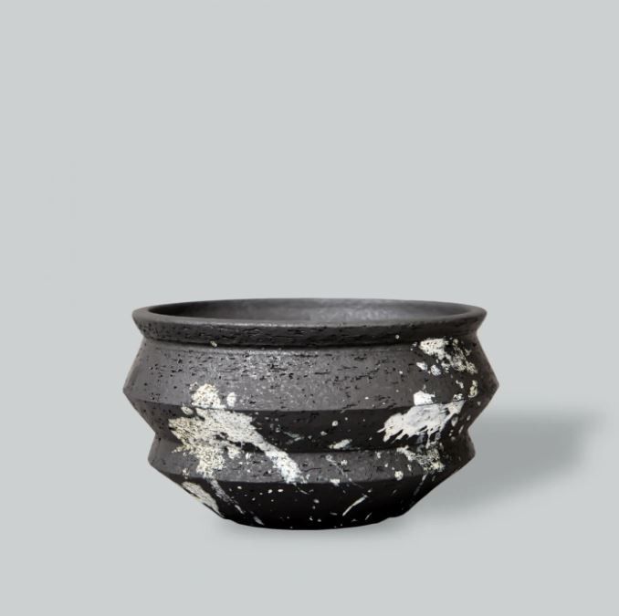 全新日本花盆 奥田正道 SHO-DO BOTANIZE 信樂燒 潑墨陶缽 植木鉢 Vintage splash Pot, 傢俬＆家居, 園藝, 盆栽 - Carousell