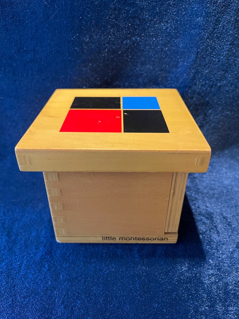 原廠蒙特梭利數學教材-早教 Montessori Binomial Cube-Maths, 興趣及遊戲, 玩具 & 遊戲類 - Carousell