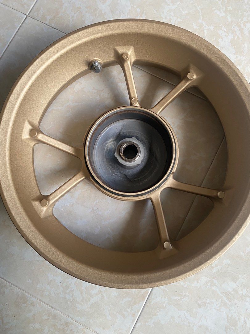 Aerox V1/V2 original rim, Motorcycles, Motorcycle Accessories on Carousell