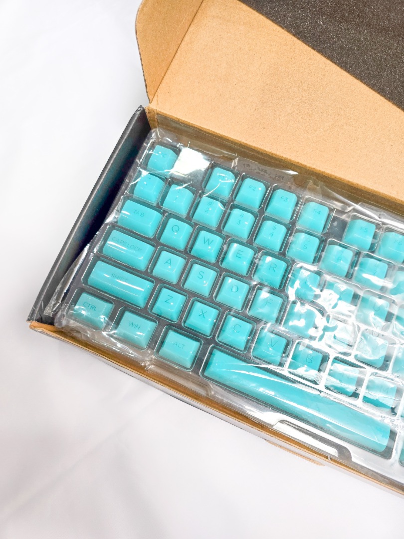 AKKO KEYCAP SET - tiffany blue, Elektronik, Bagian Komputer & Aksesoris ...