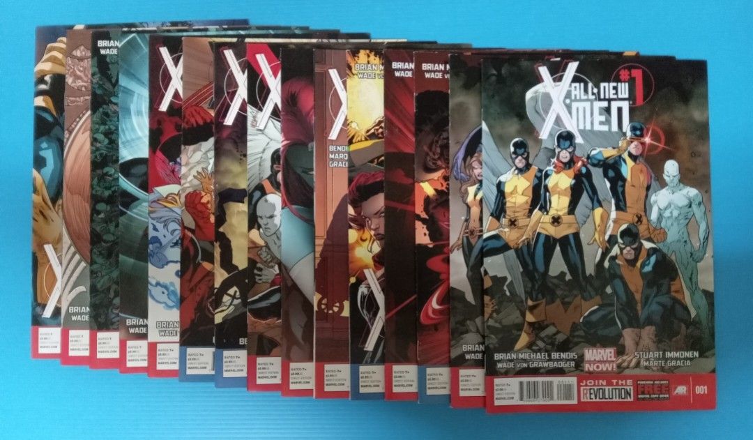 All New X-Men - 1,2,3,4,5,6,7,8,9,10,11,12,13,14,15 ( Stuart Immonen ...