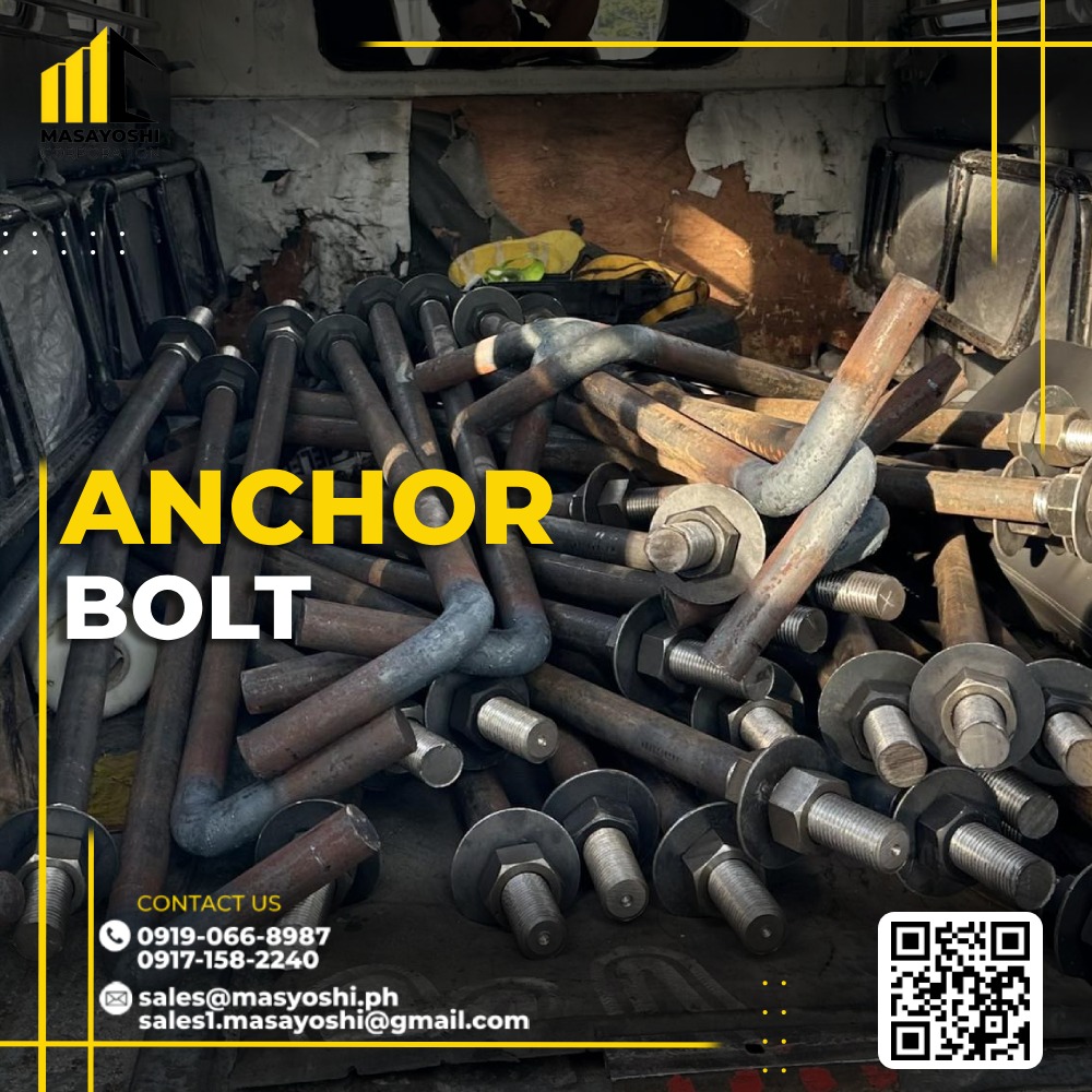 Anchor Bolt 19mmx200 w/1nut and 1washer(50 thread 50 bend ht) / J Bolt ...