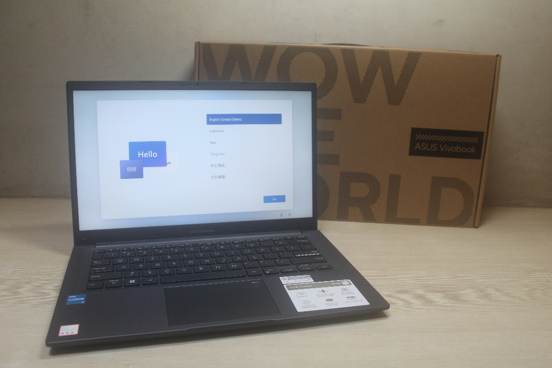 Asus VivoBook 14 X1402ZA-EK311WS i3 12thgen SSD 512GB Ram 8gb + ms ...