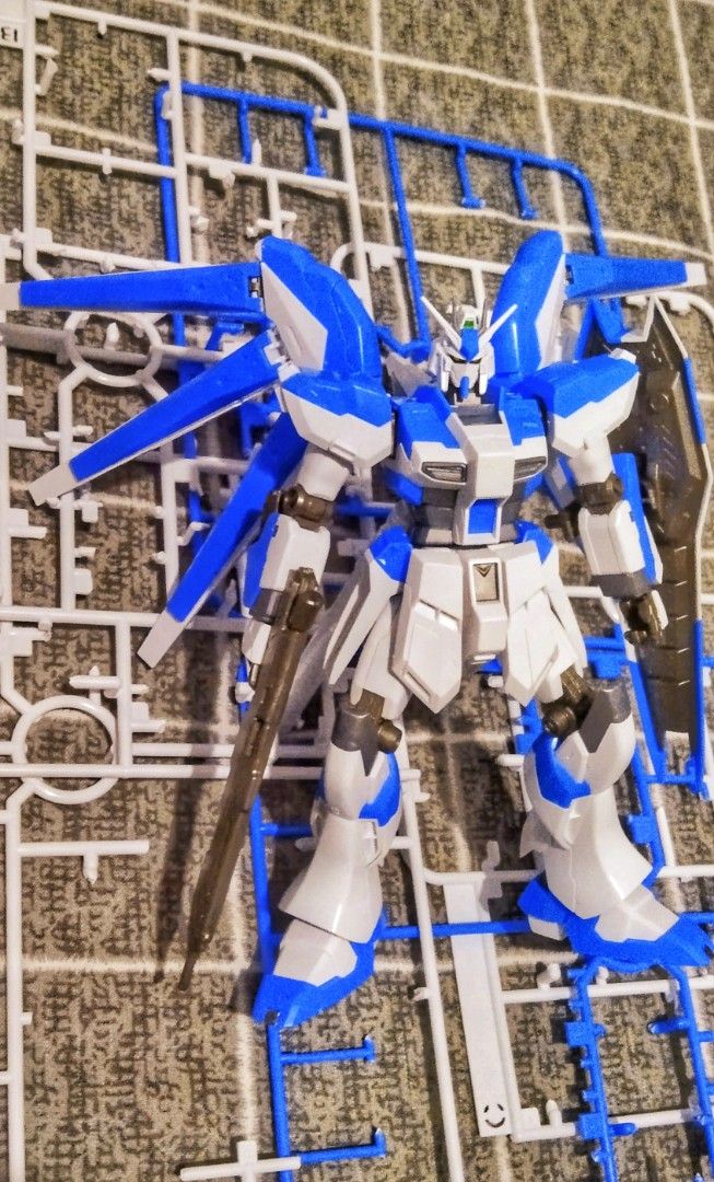 Bandai HG Hi nu Gundam, Hobbies & Toys, Toys & Games on Carousell
