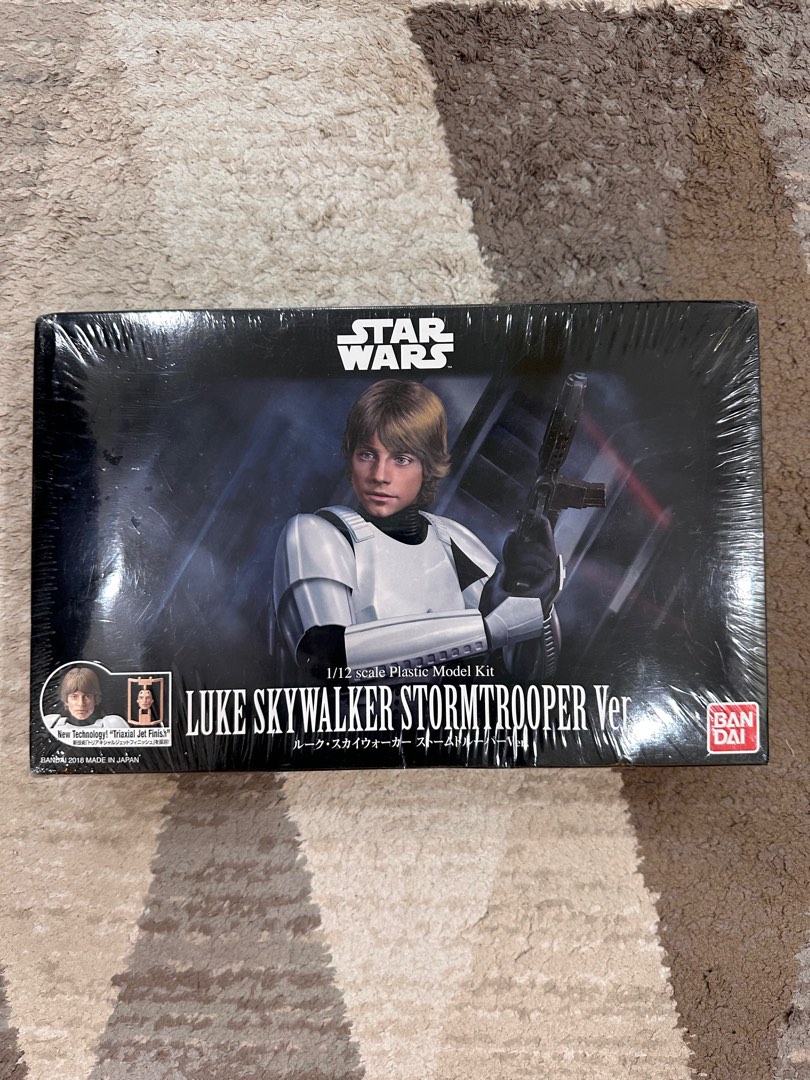 Bandai Luke Skywalker Stormtrooper 1/12 model kit, Hobbies & Toys, Toys ...