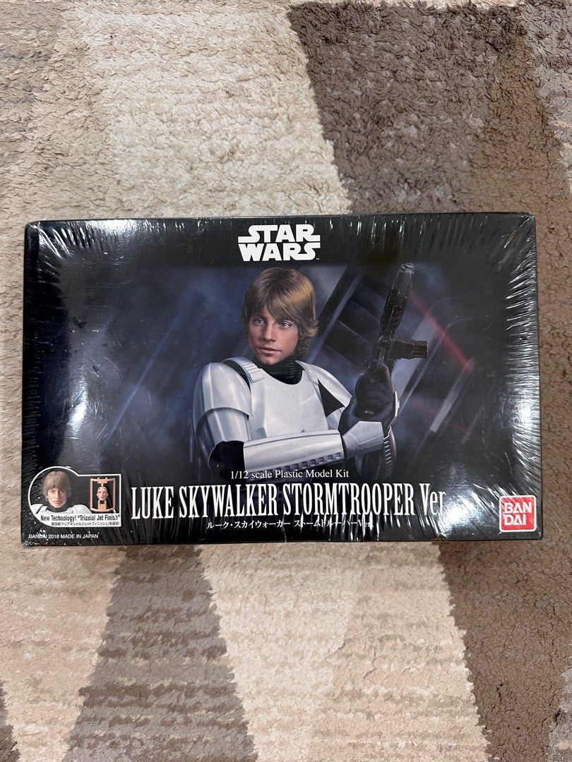Bandai Luke Skywalker Stormtrooper 1/12 model kit, Hobbies & Toys, Toys ...