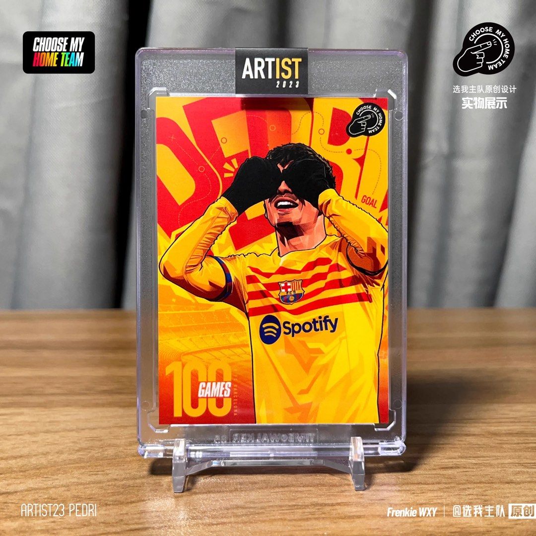 Barcelona ~ Yamal / Felix / Pedro / Gavi Soccer Football DIY cards ...