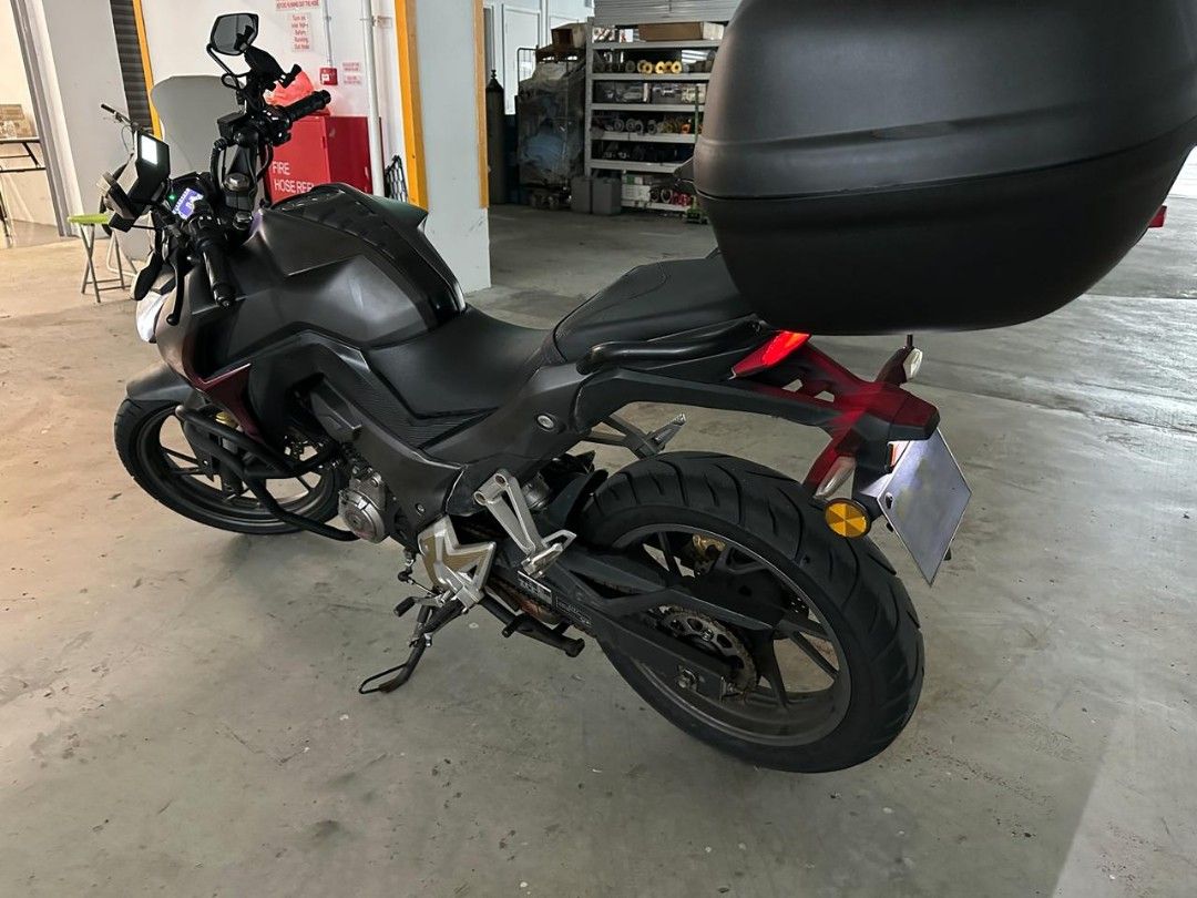 P plate class 2b motorcycle rental Honda CB190R Spark 135 Jupiter XSR ...