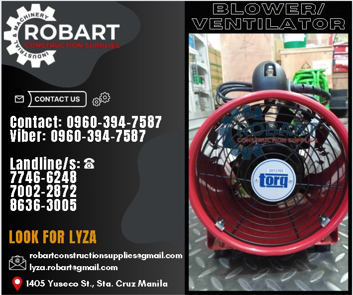 Blower/Ventilator, Commercial & Industrial, Construction Tools ...