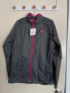 Uniqlo Pink Gingham Pattern Windbreaker, Women's Fashion, Coats ...