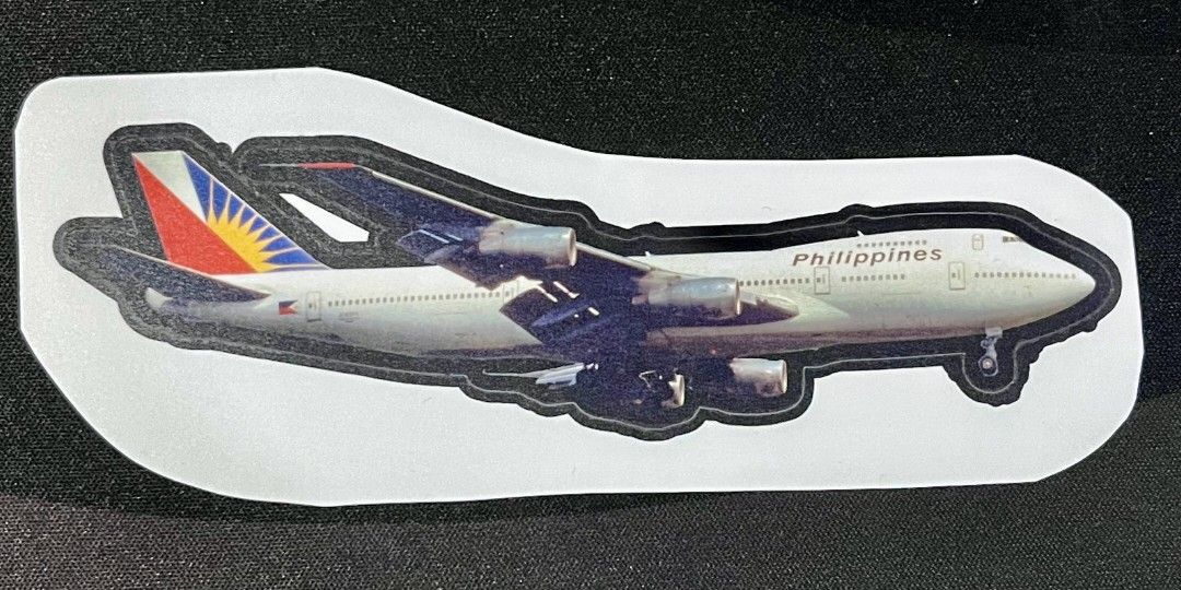 PAL Boeing 747 Sticker Matte Vinyl, Hobbies & Toys, Stationary & Craft ...