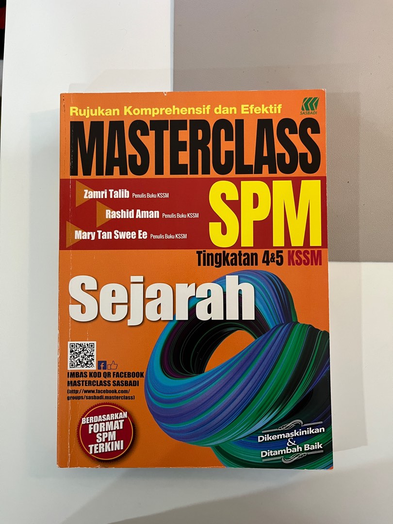 Buku Rujukan Sejarah SPM Masterclass by Sasbadi, Hobbies & Toys, Books ...
