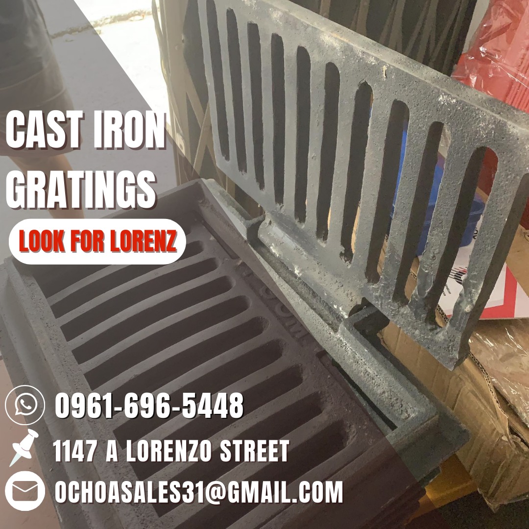 CAST IRON GRATINGS, Commercial & Industrial, Construction & Building ...